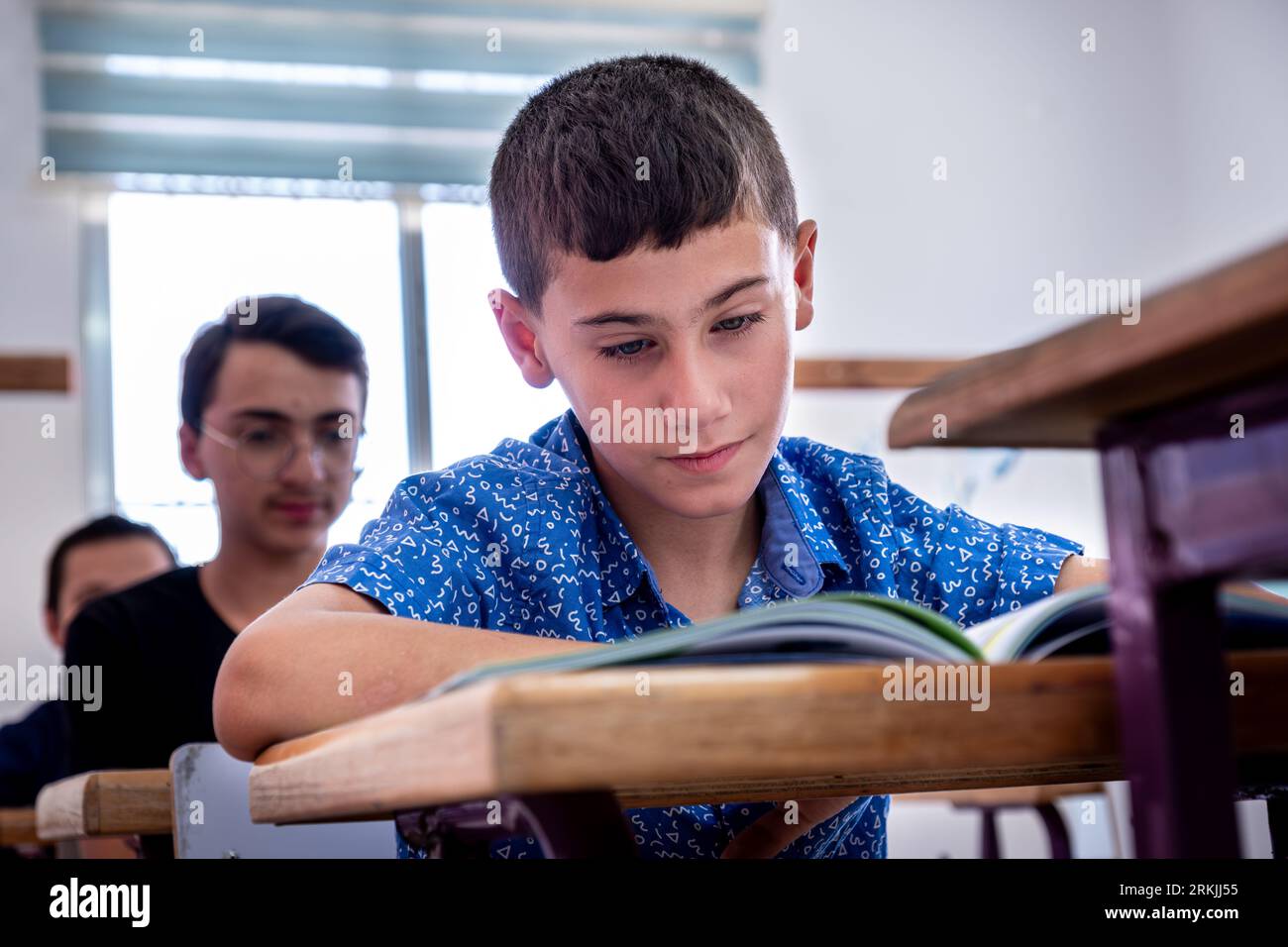 Teen boy school uniform muslim hi-res stock photography and images - Alamy