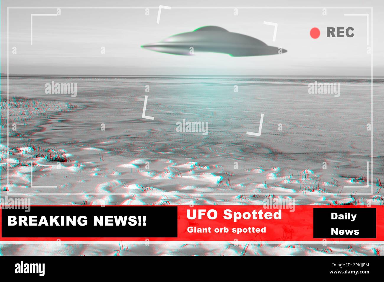 UFO, spaceship and alien in sky, earth or nature in breaking news ...