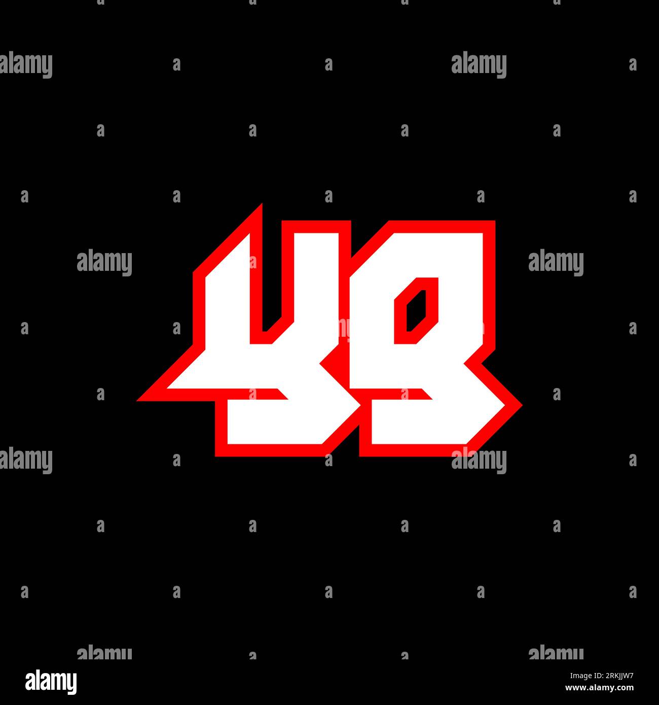 Yg letter design hi-res stock photography and images - Alamy