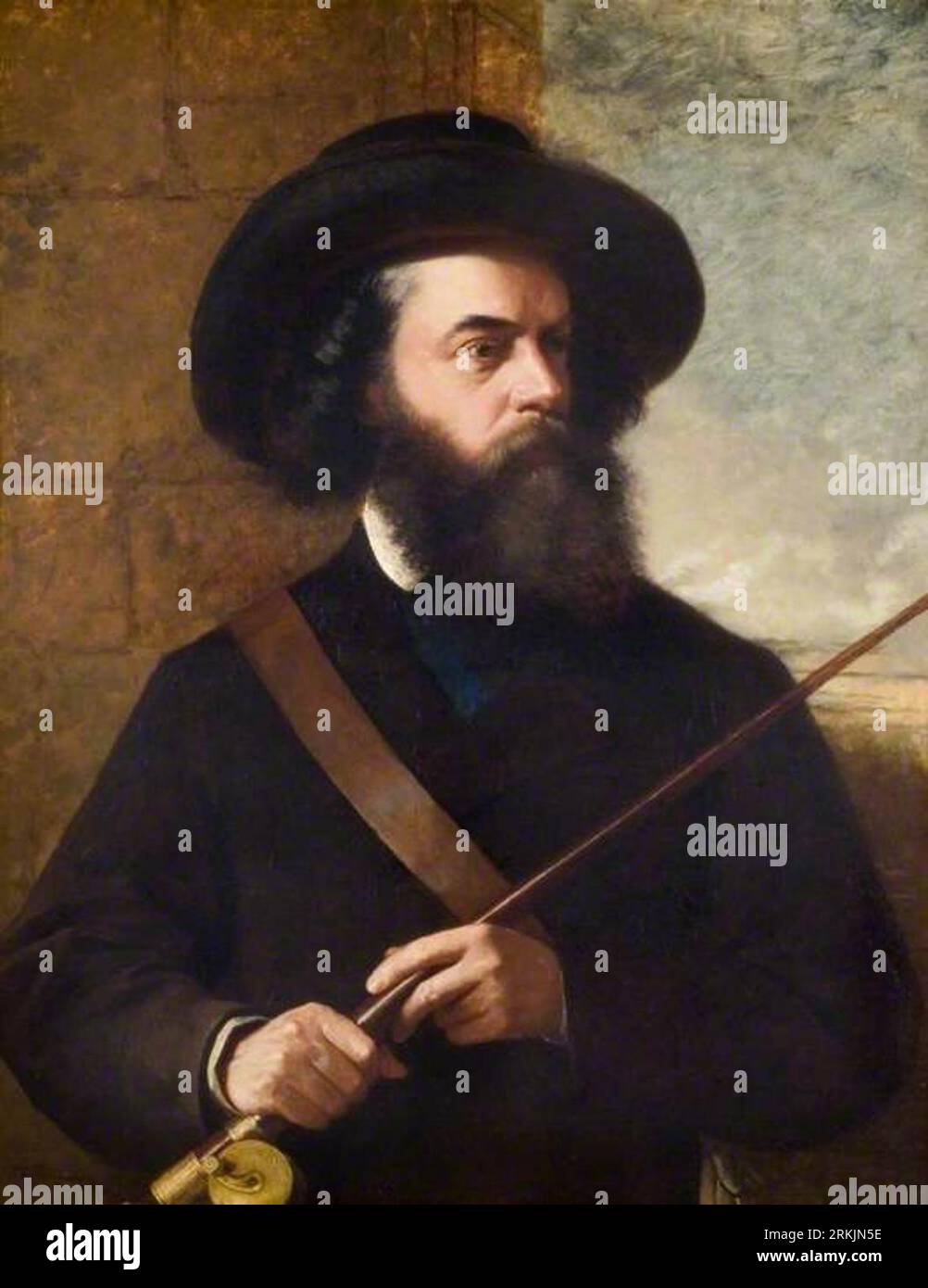 Portrait Of Oliver Pemberton ( 1825-1897 ) 1867 by William Thomas Roden ...