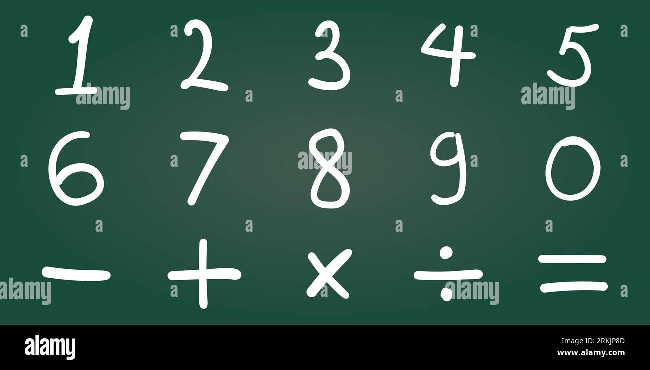 Basic math hi-res stock photography and images - Alamy