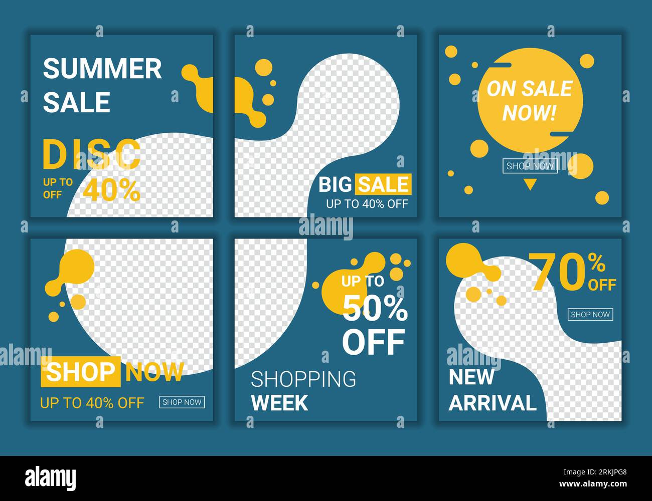 Set of sale banner for product marketing. Slides abstract unique ...