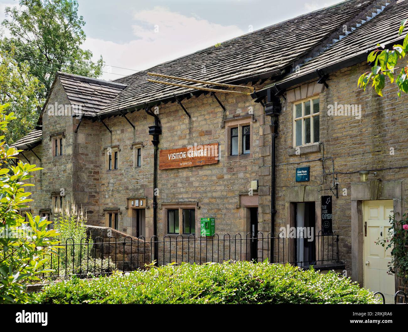 Rivington Lancashire UK July 2023 The Great house Visitors Centre ...