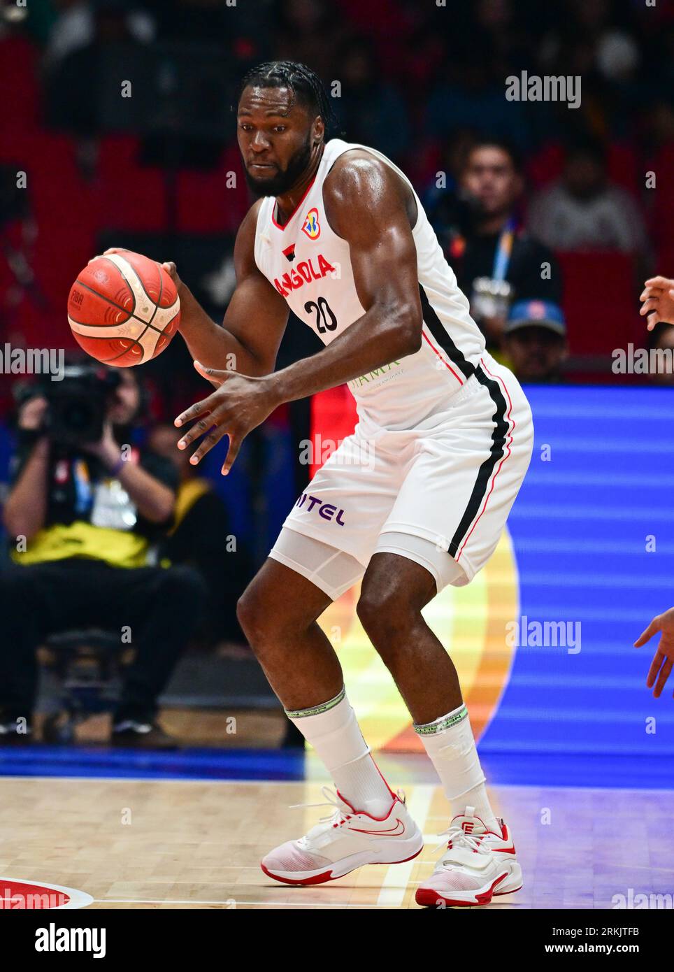 Bulacan, Philippines. 25th Aug, 2023. Bruno Fernando of the Angola Men ...