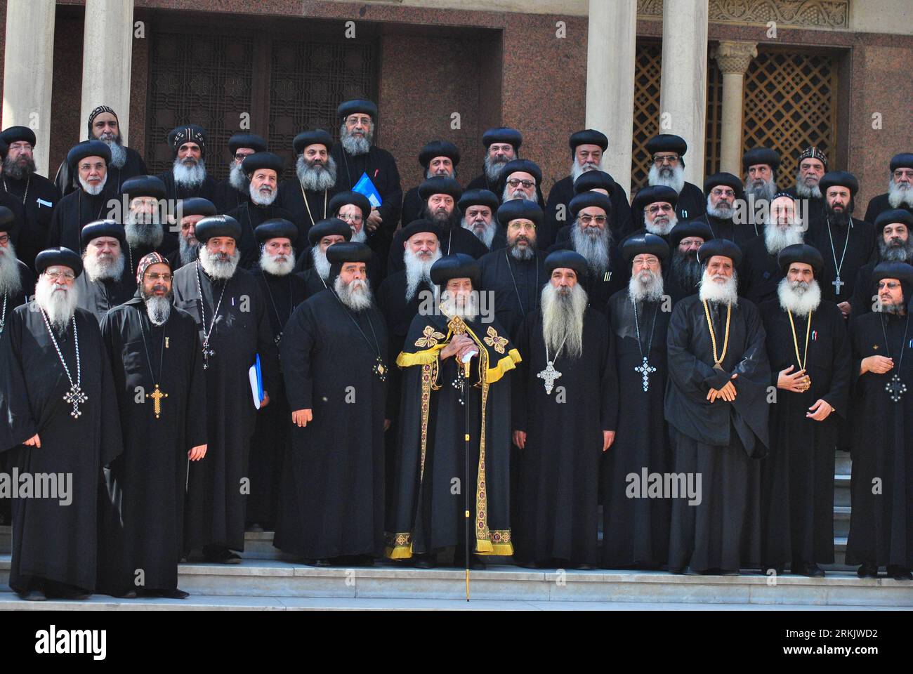 Coptic christians demonstrating hi-res stock photography and images - Alamy