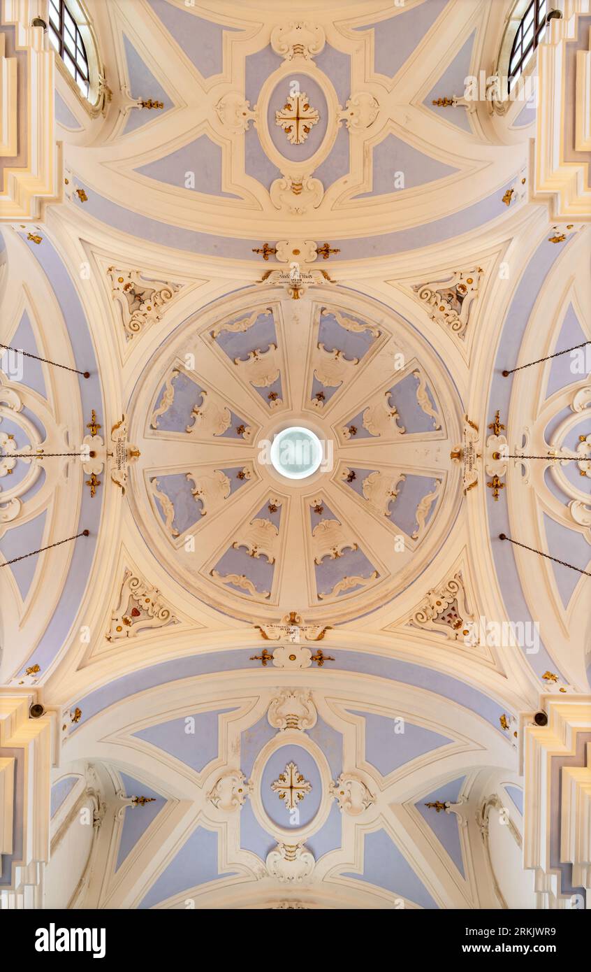 Monopoli Italy March 6 2022 The Cupola Of Church Chiesa Di San