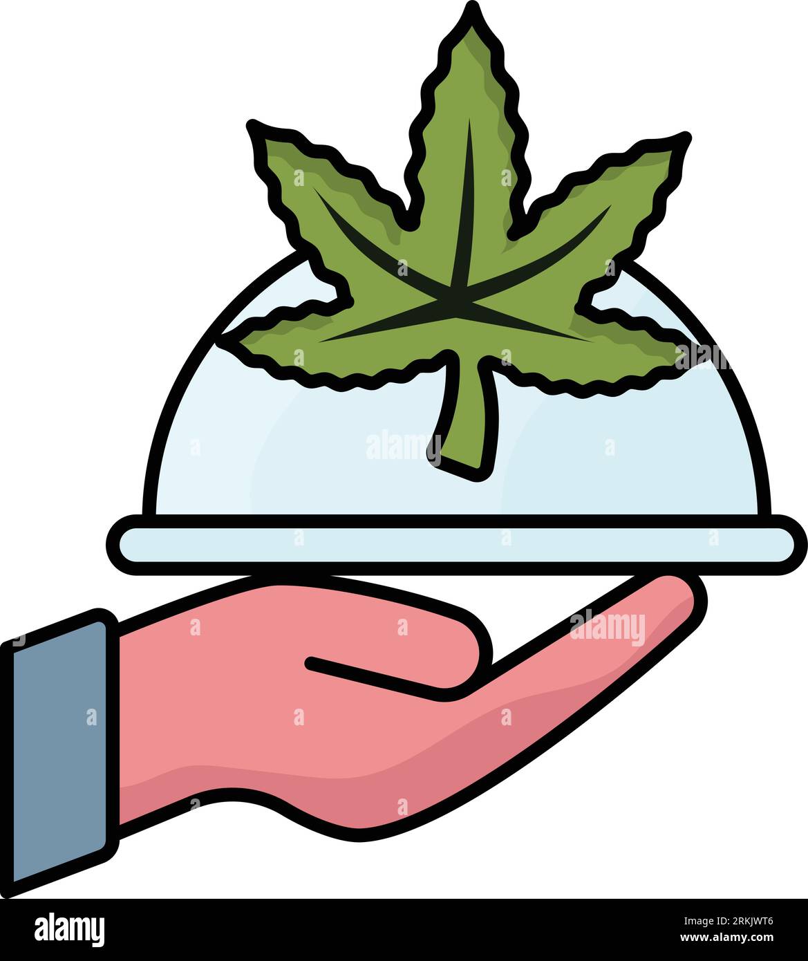 Marijuana infused Stock Vector Images - Alamy