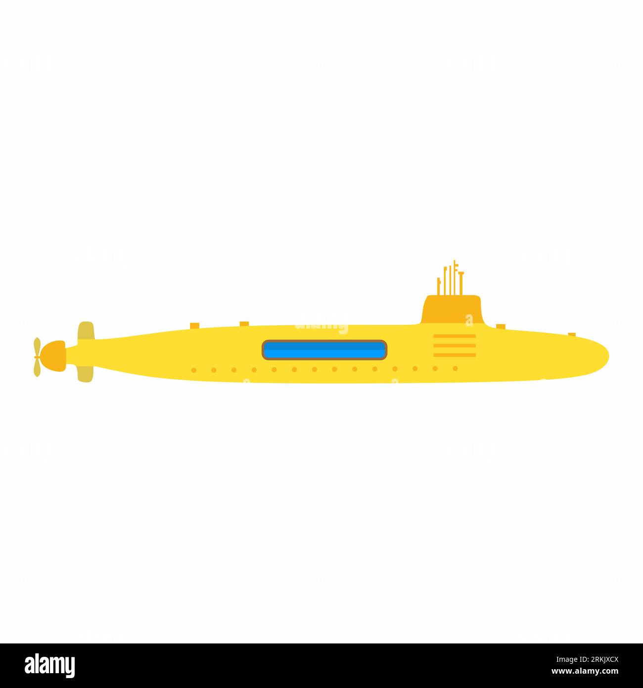 Yellow submarine cartoon style hi-res stock photography and images - Alamy