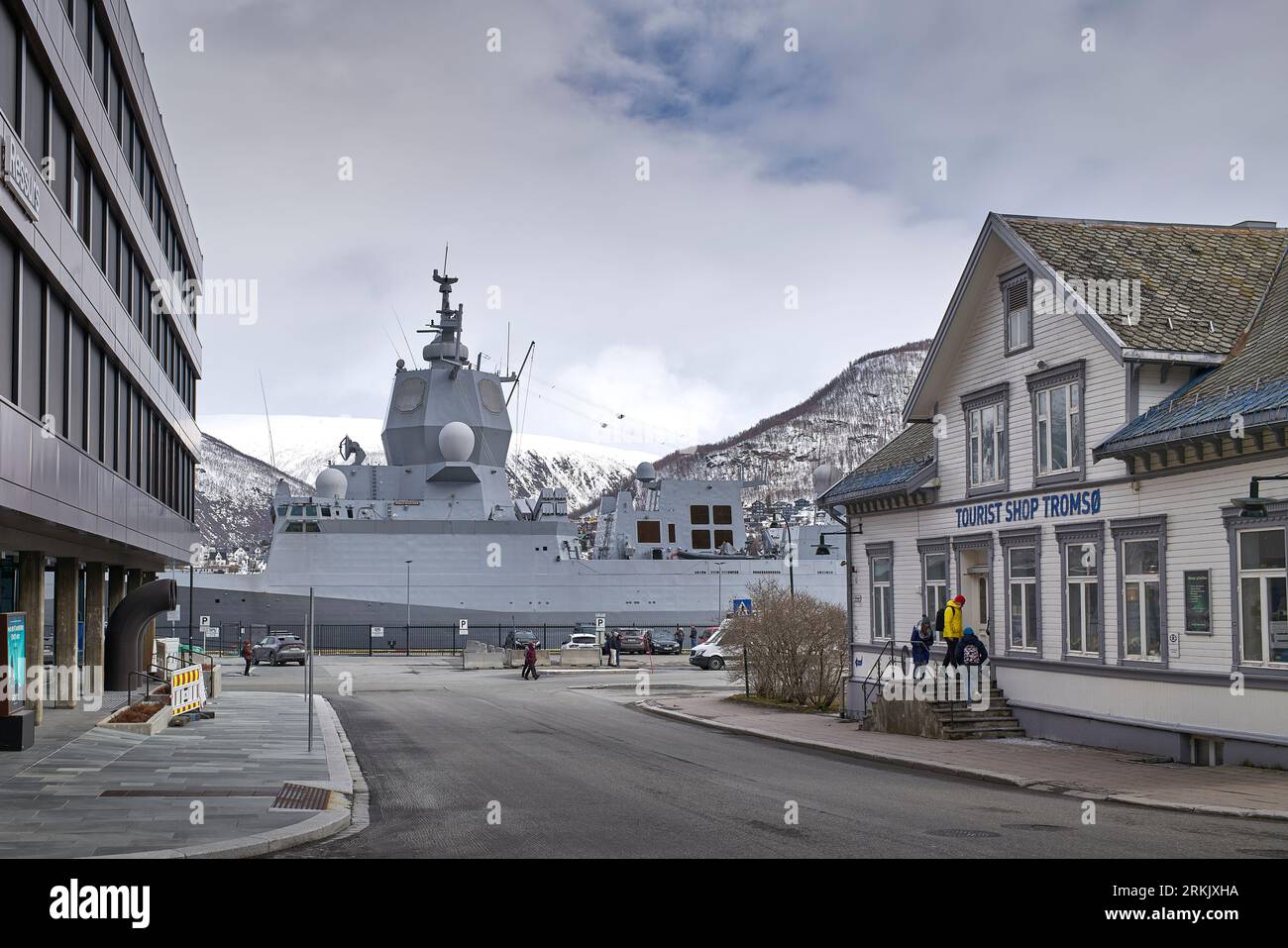 The Royal Norwegian Navy Fridtjof Nansen-class frigate, HNoMS Roald ...