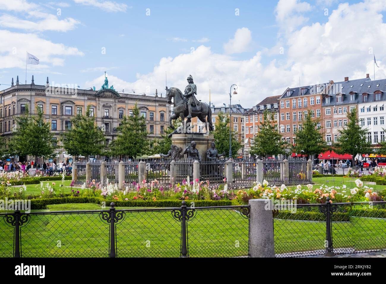 Kongens Nytorv, 'New King's Square' is a central square located in ...
