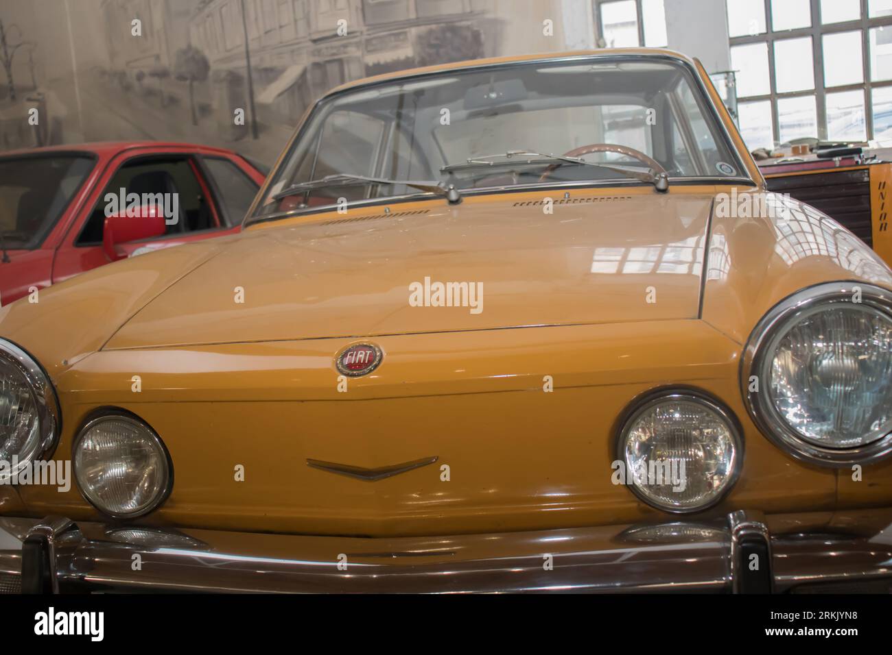 Collection of Vintage vehicles, some of them made 100 years ago ...