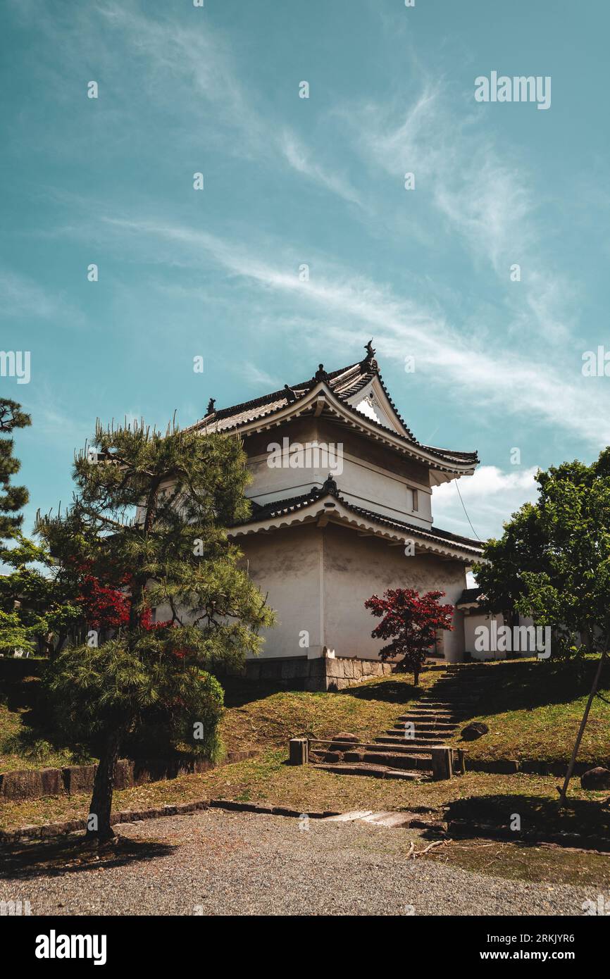A traditional Japanese castle in Kyoto Stock Photo - Alamy