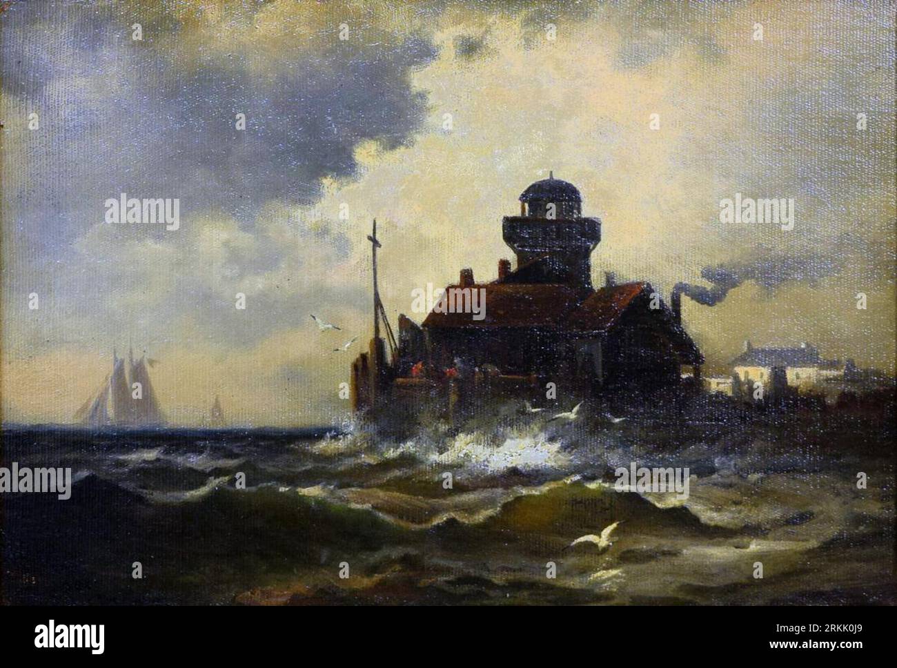 Dieppe artwork hi-res stock photography and images - Alamy