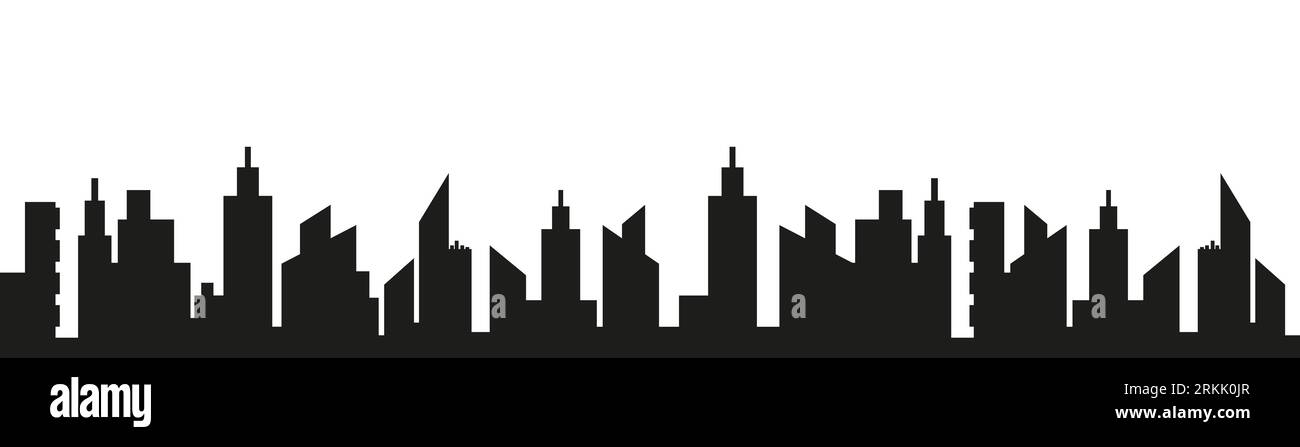 Light gray cityscape background. City buildings Stock Vector Image ...