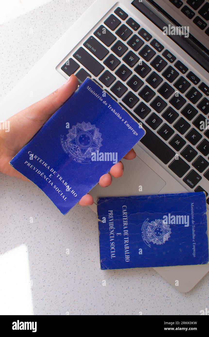 Brazil Work Card. Translation - Federative Republic of Brazil, Ministry ...