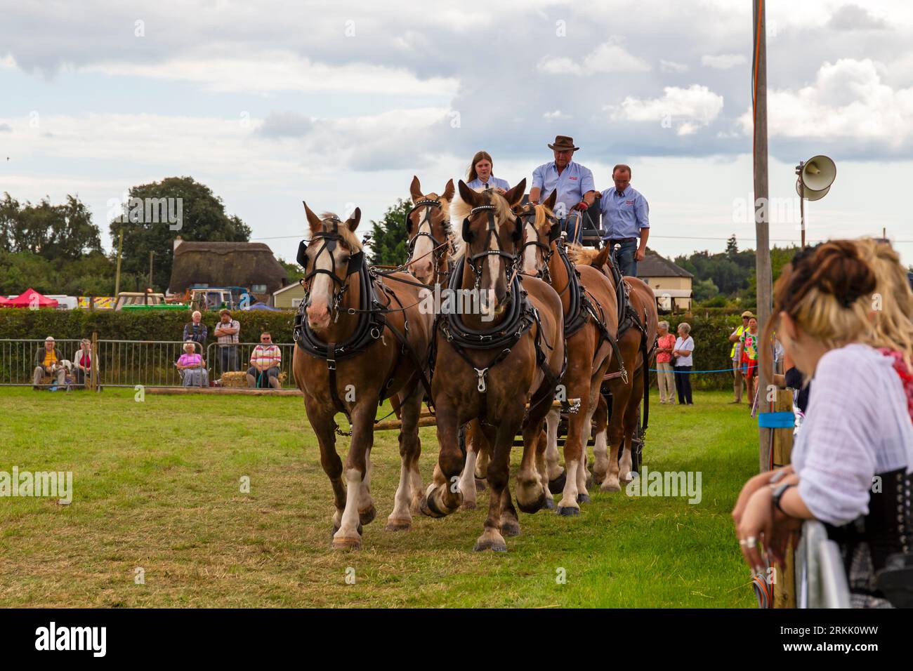 Fordingbridge, Hampshire UK. 25th August 2023. The first ever Steam ...