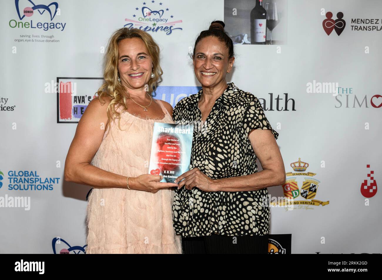 Los Angeles, USA. 24th Aug, 2023. Author Of the book Shark Heart ...