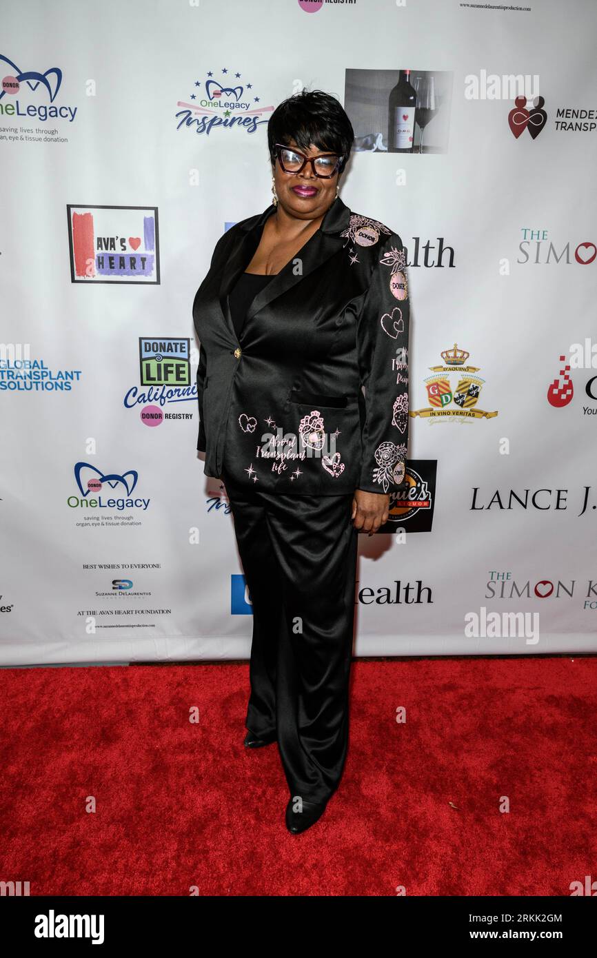 Los Angeles, USA. 24th Aug, 2023. Designer Lavinia "Miss Vinnie" Brooks ...