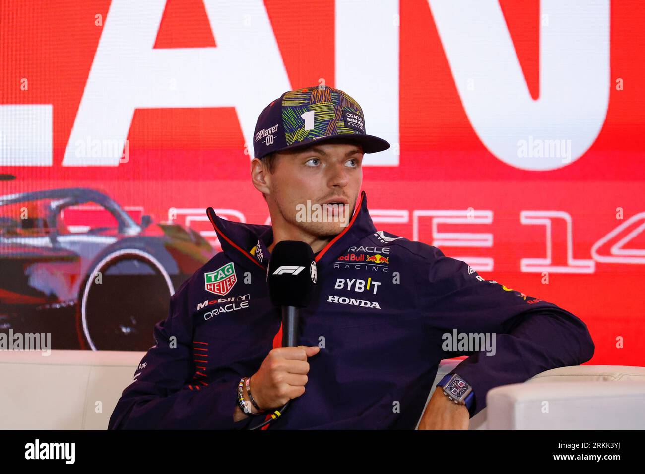 ZANDVOORT, NETHERLANDS - AUGUST 24: Max Verstappen of Oracle Red Bull ...