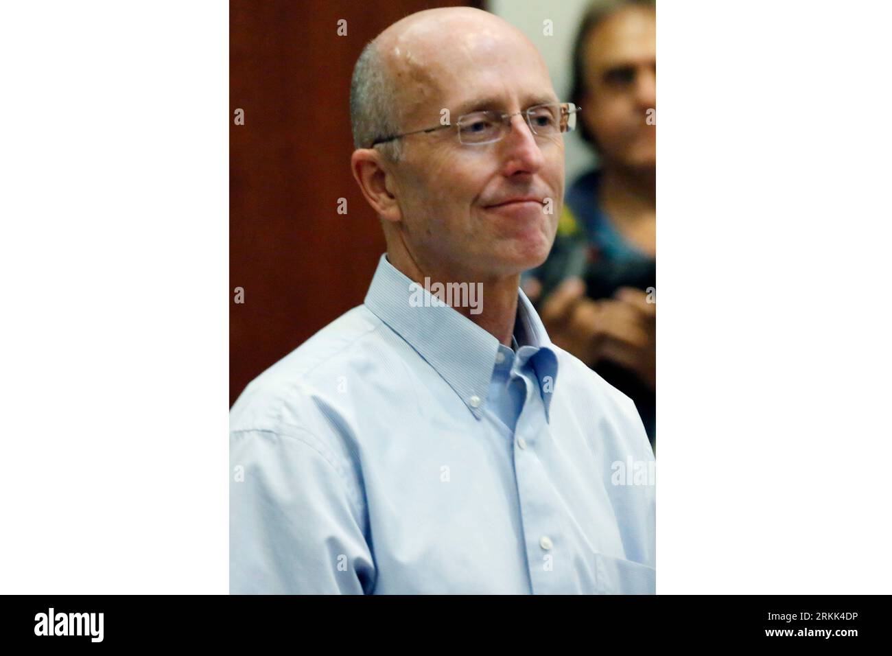 FILE - In this file photo from May 22, 2014, Mark Mayfield appears in ...