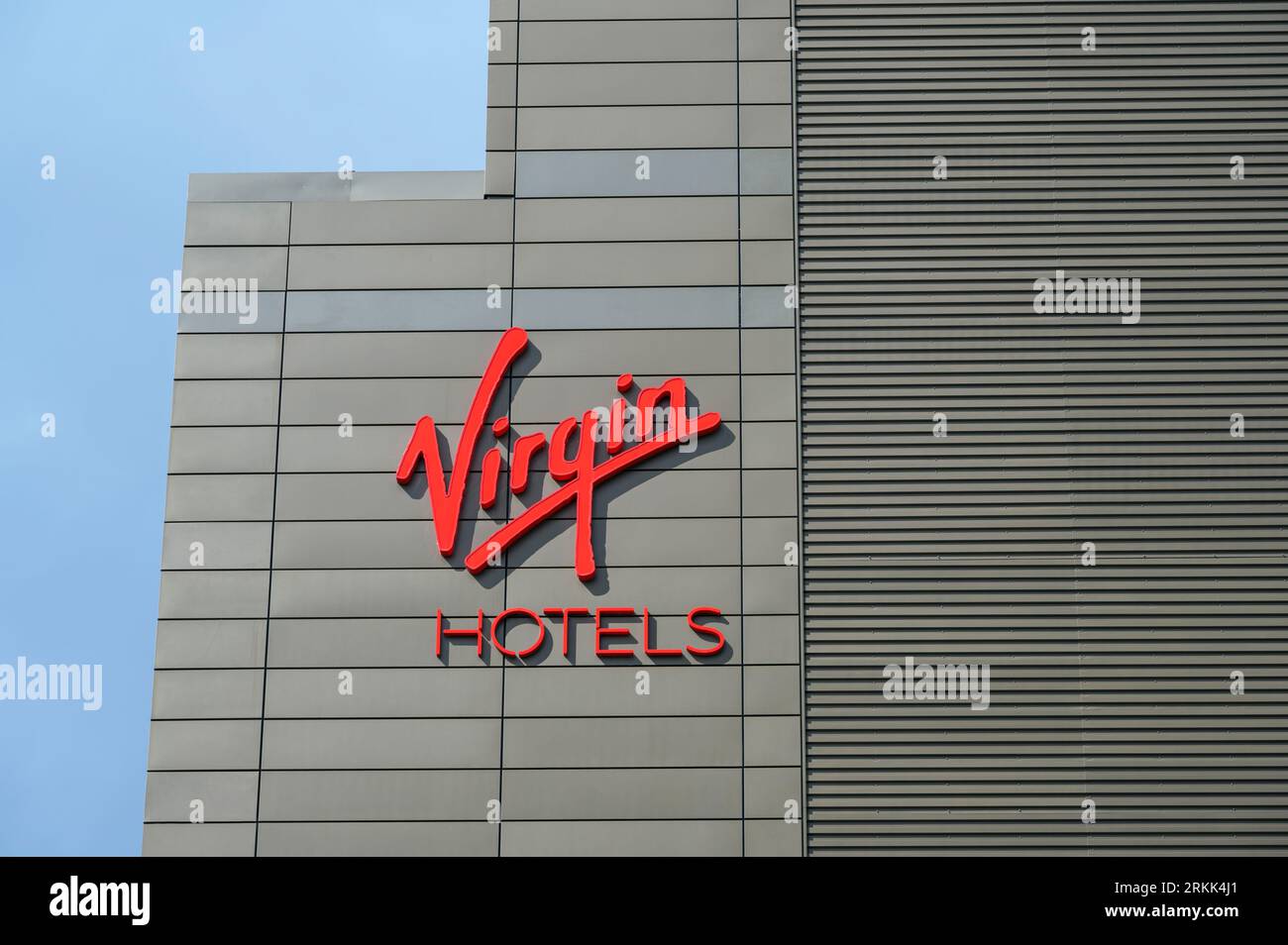 Virgin hotels sign hi-res stock photography and images - Alamy