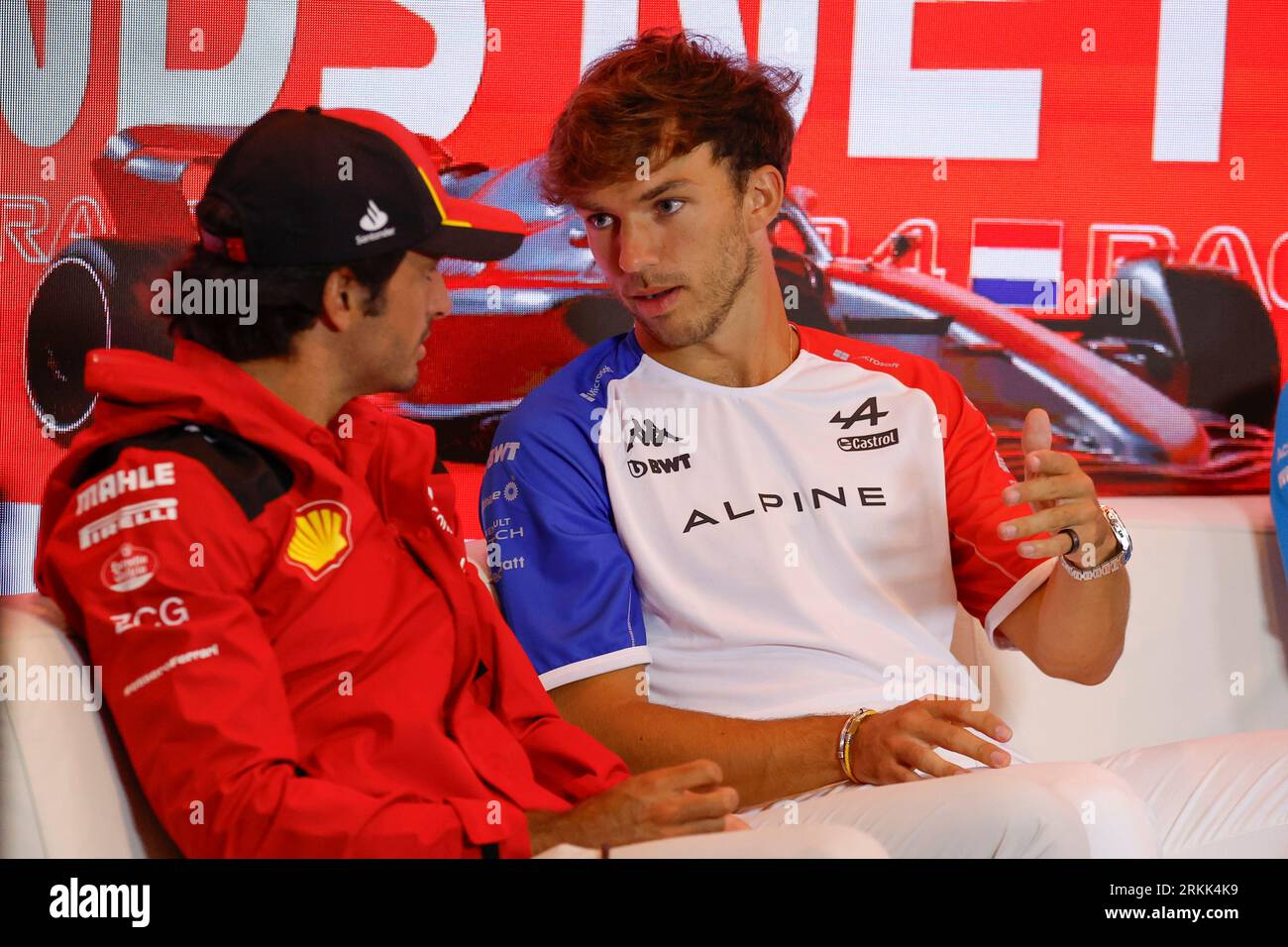 ZANDVOORT, NETHERLANDS - AUGUST 24: Pierre Gasly of BWT Alpine F1 ...