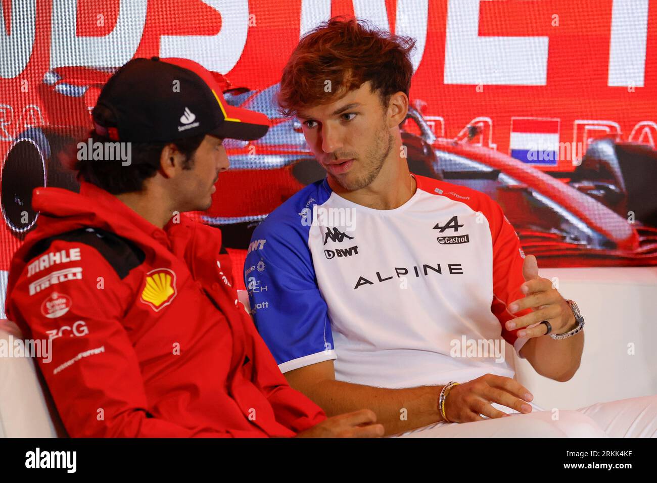 ZANDVOORT, NETHERLANDS - AUGUST 24: Pierre Gasly of BWT Alpine F1 ...