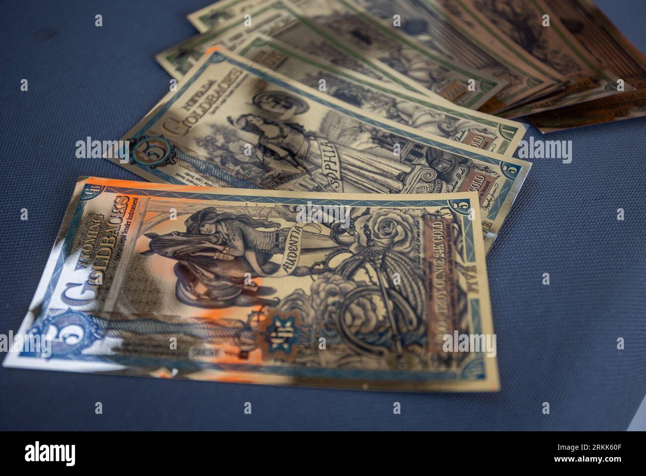 Goldback currency hi-res stock photography and images - Alamy