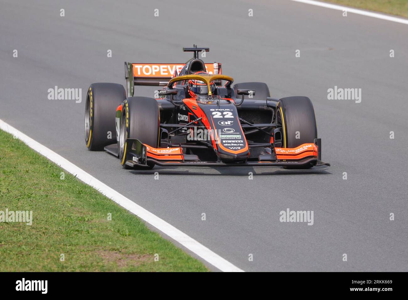 ZANDVOORT, NETHERLANDS - AUGUST 25: Richard Verschoor of van Amersfoort ...