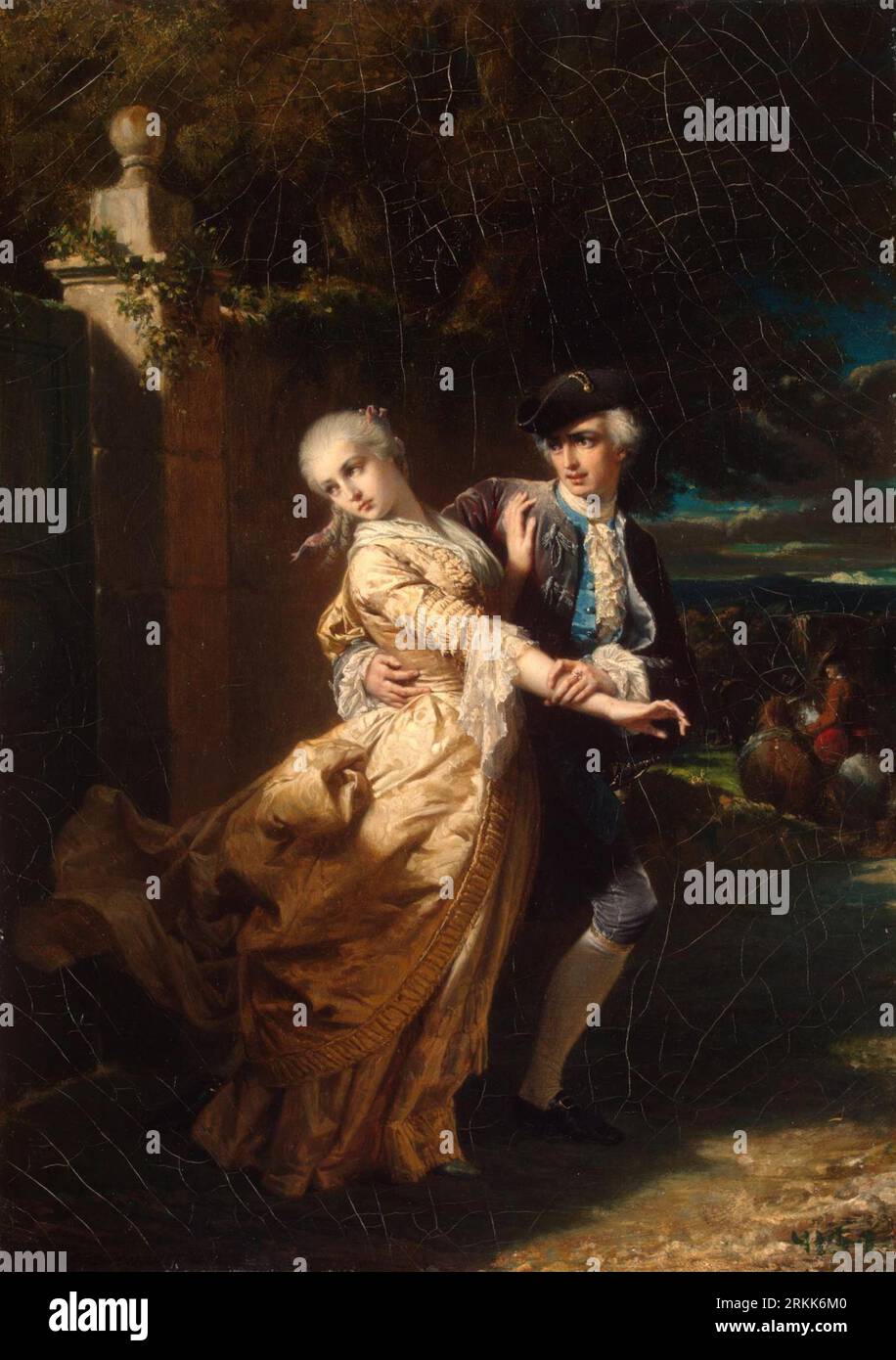 Lovelace abducting clarissa harlowe hi-res stock photography and images ...