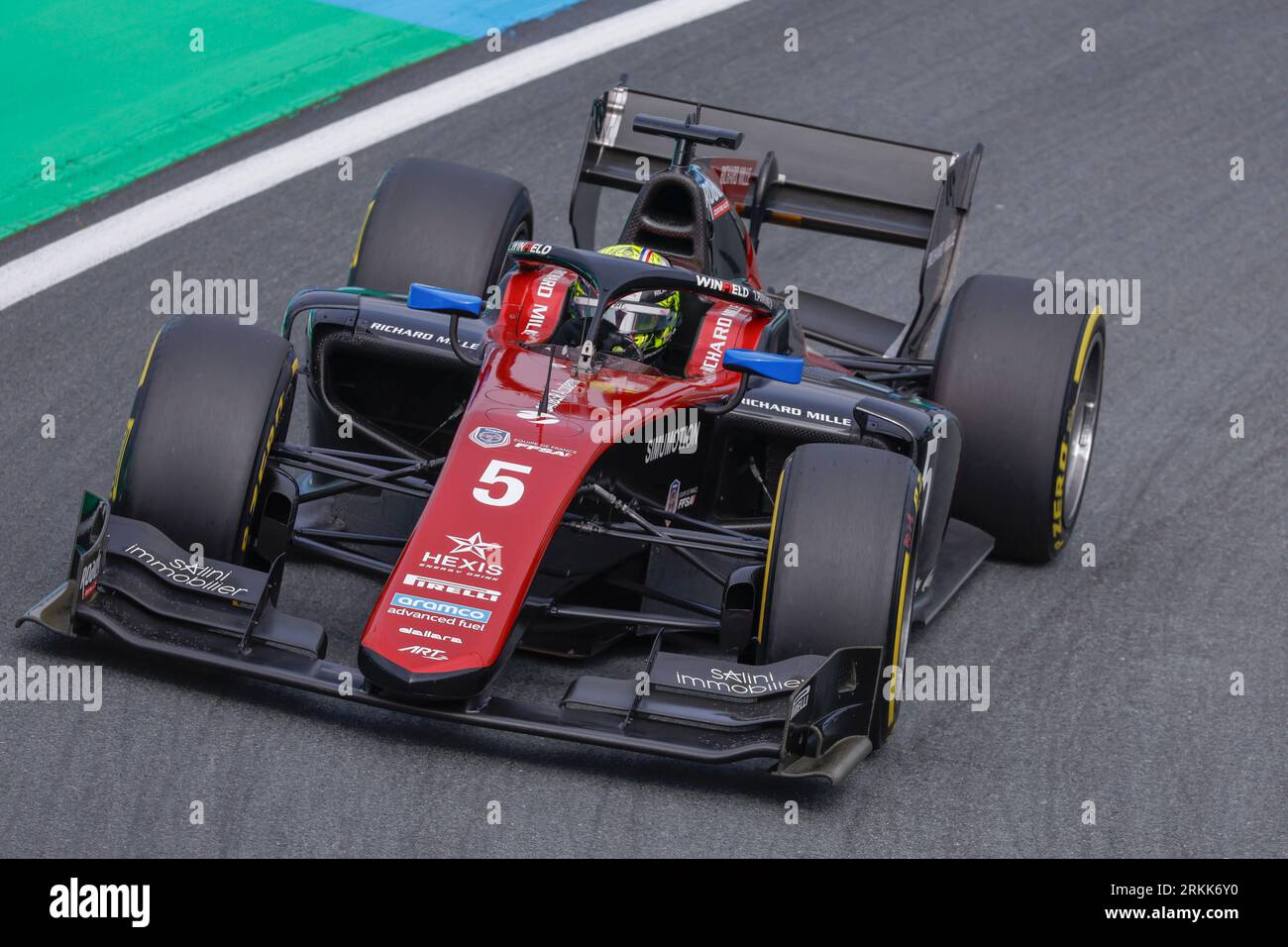 ZANDVOORT, NETHERLANDS - AUGUST 25: Théo Pouchaire (Sauber Academy) of ...