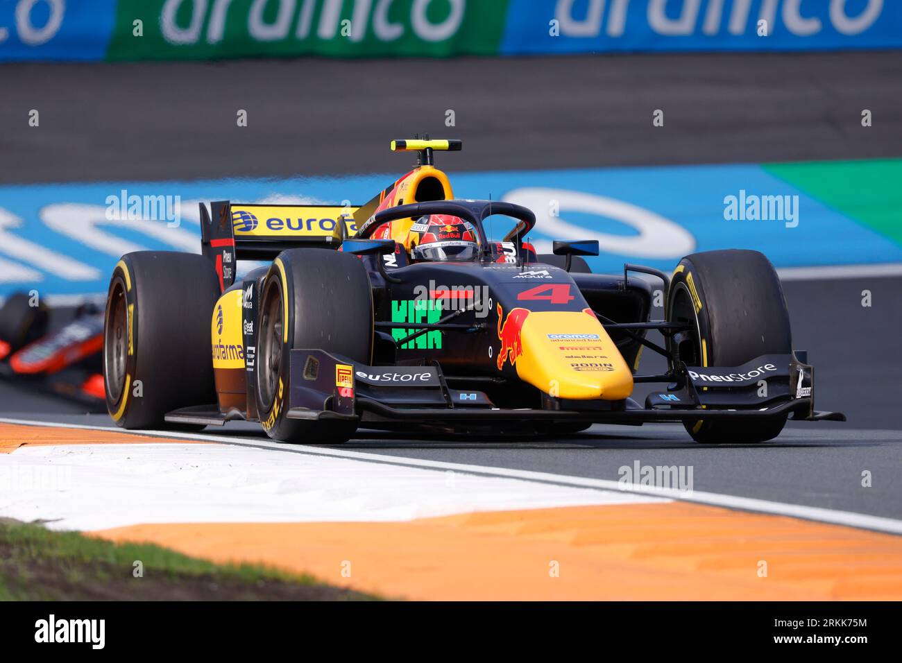 ZANDVOORT, NETHERLANDS - AUGUST 25: Enzo Fittipaldi (Red Bull Junior ...