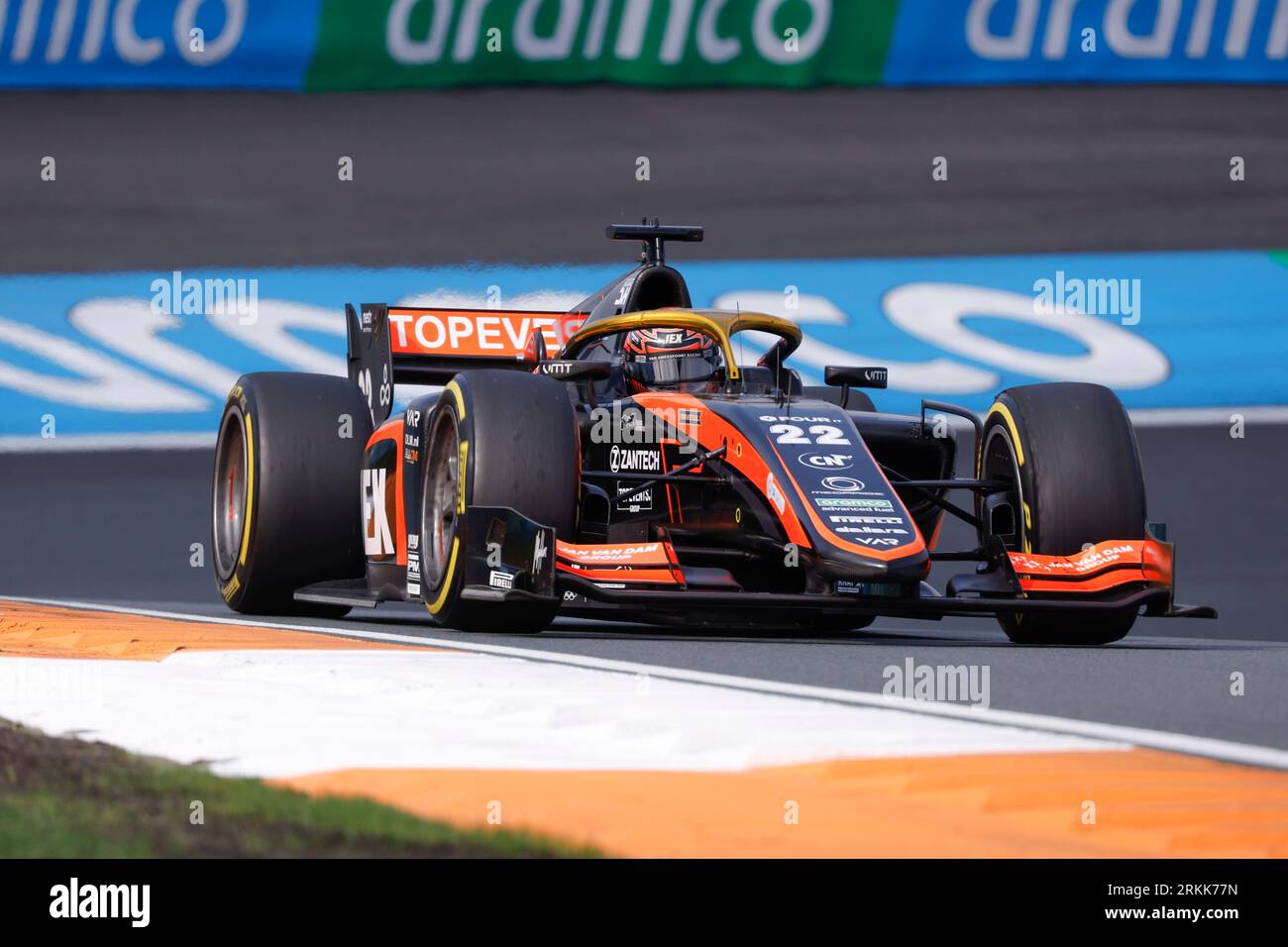 ZANDVOORT, NETHERLANDS - AUGUST 25: Richard Verschoor of van Amersfoort ...