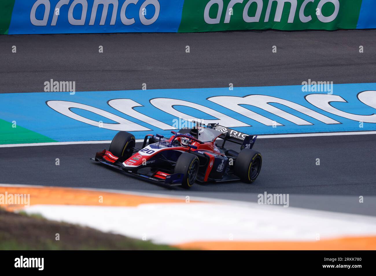ZANDVOORT, NETHERLANDS - AUGUST 25: Roman Stanek of Trident Formula 2 ...