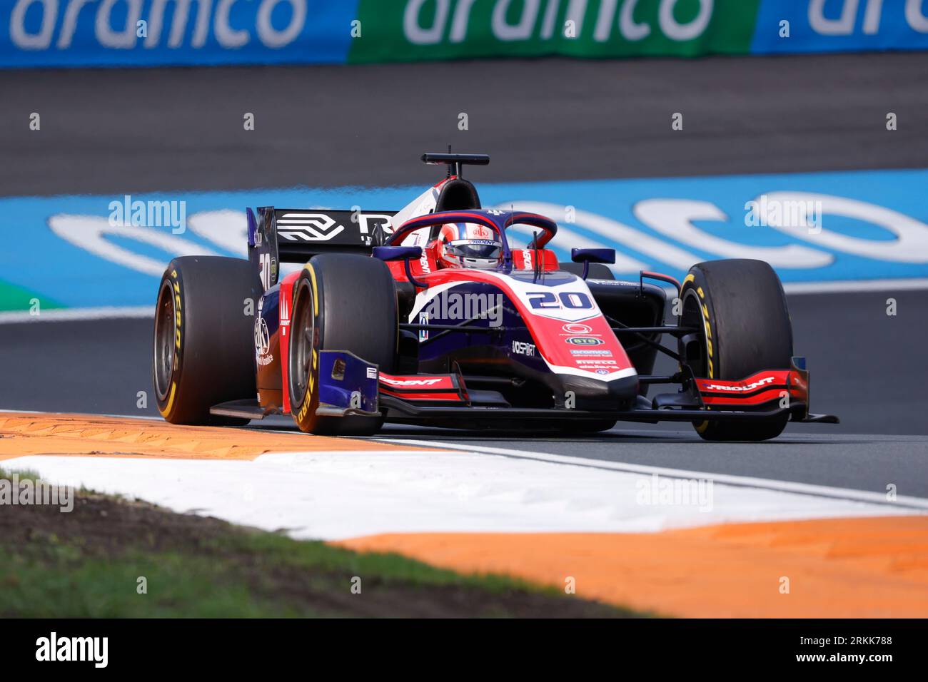 ZANDVOORT, NETHERLANDS - AUGUST 25: Roman Stanek of Trident Formula 2 ...
