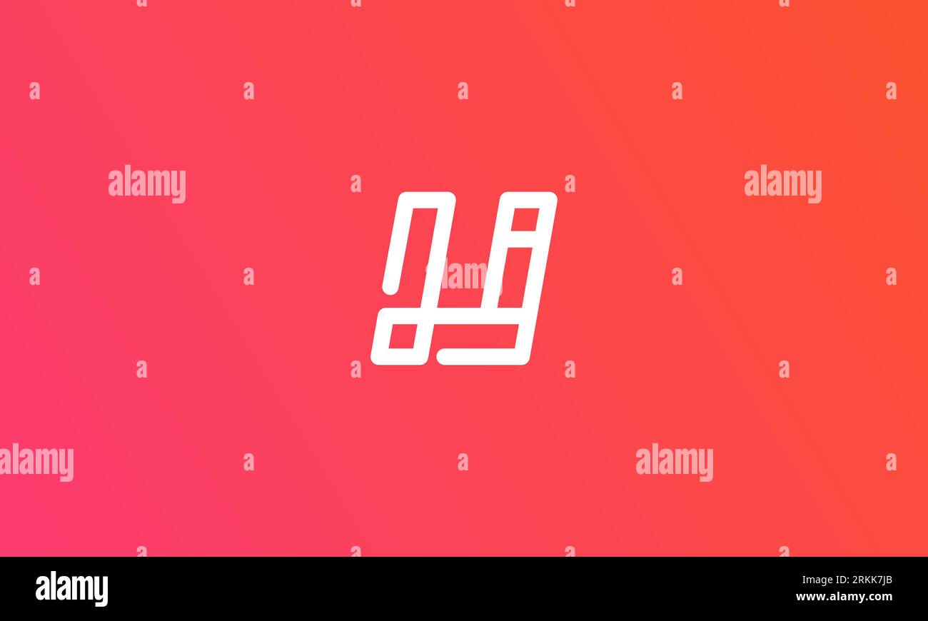 Letter LI logo design . clean and modern LI logo initials Stock Vector ...