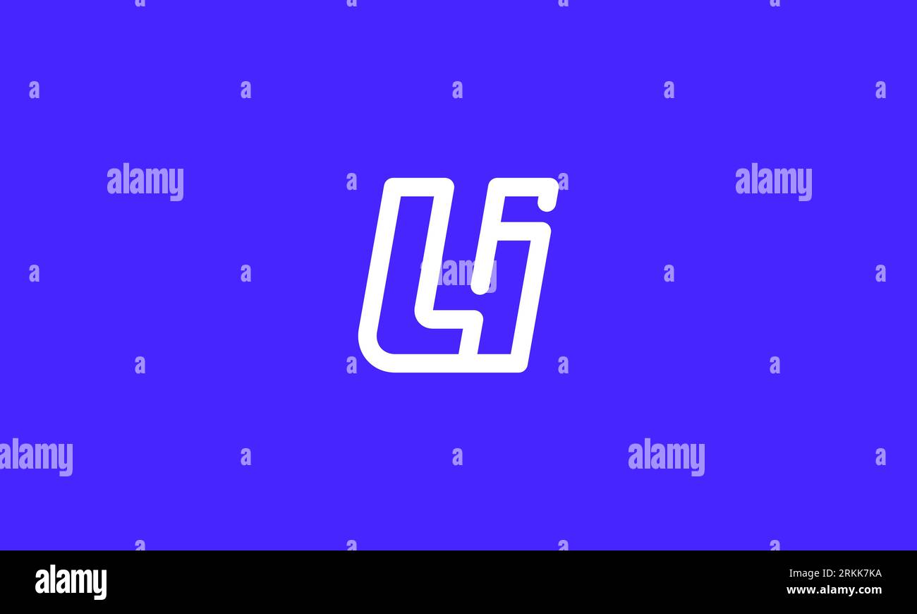 Letter LI logo design . clean and modern LI logo initials Stock Vector ...