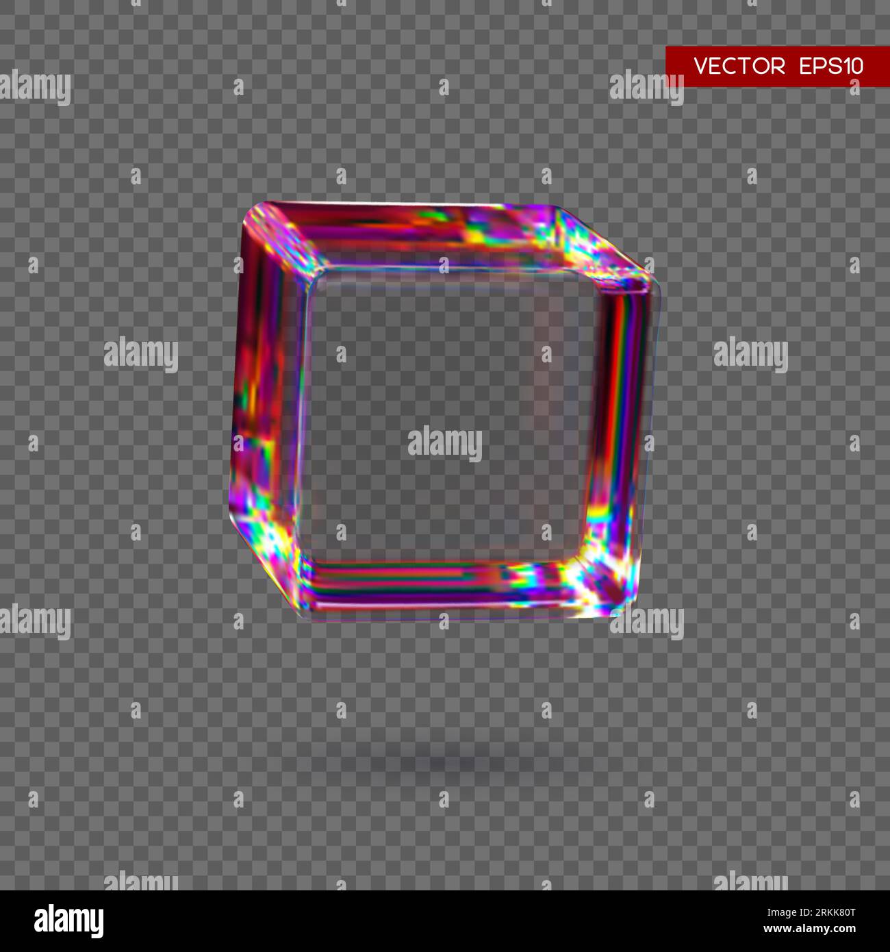 Realistic prism light dispersion hi-res stock photography and images ...