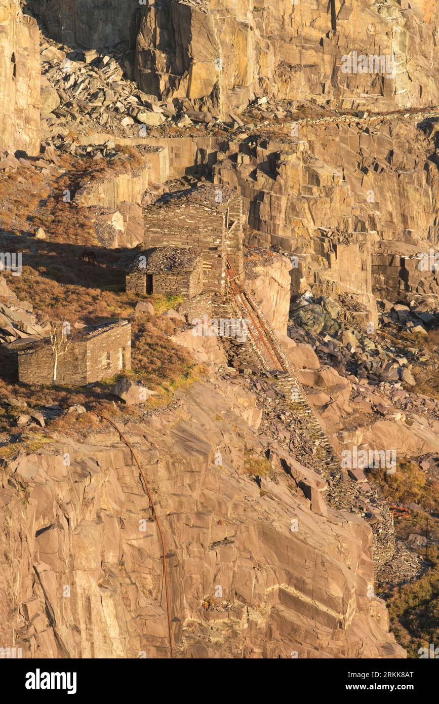 Dinorwic Quarry, Llanberis, Gwynedd, Wales, UK Stock Photo - Alamy