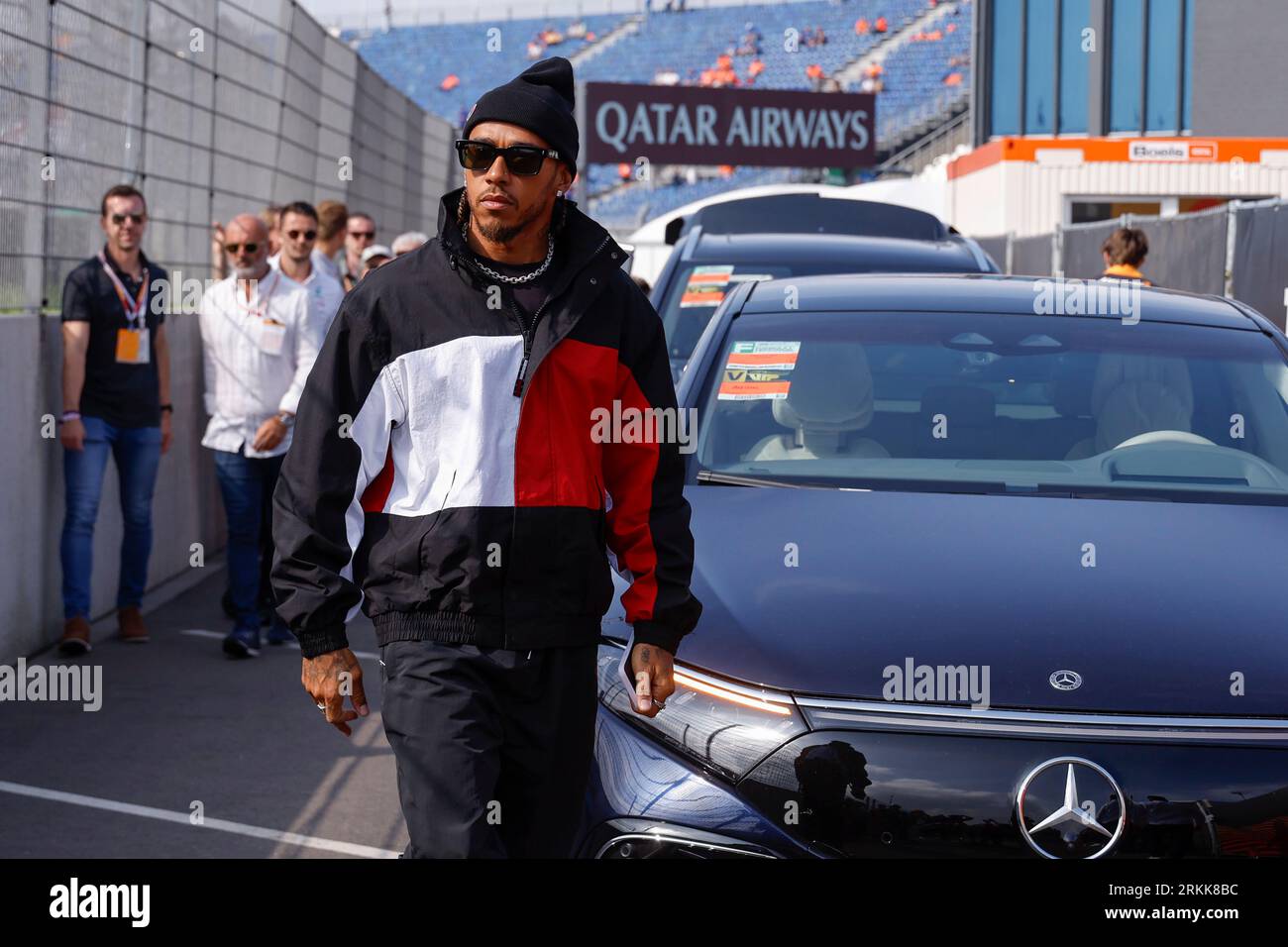 ZANDVOORT, NETHERLANDS - AUGUST 25: Lewis Hamilton of Mercedes-AMG ...
