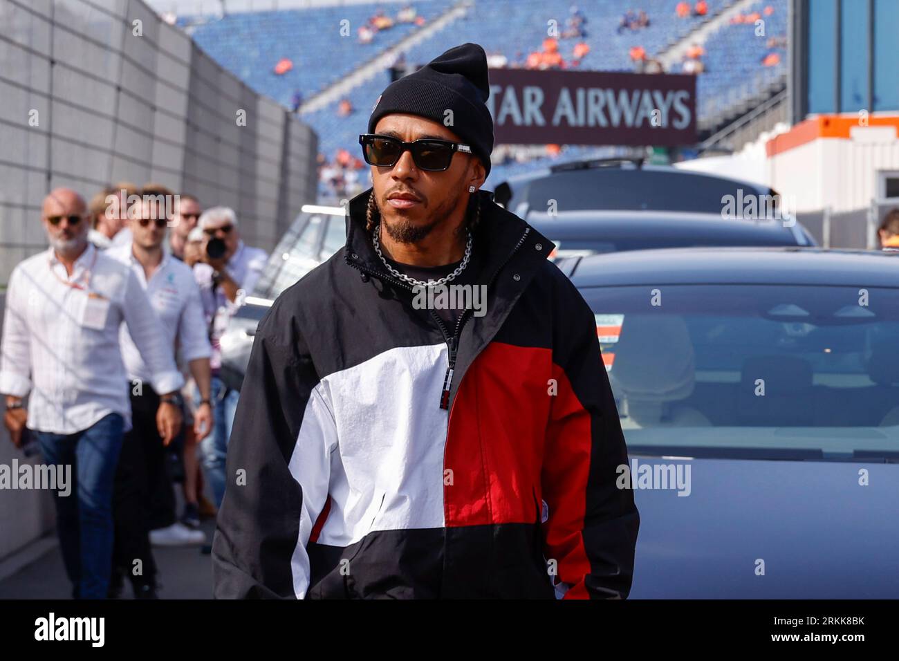 ZANDVOORT, NETHERLANDS - AUGUST 25: Lewis Hamilton of Mercedes-AMG ...