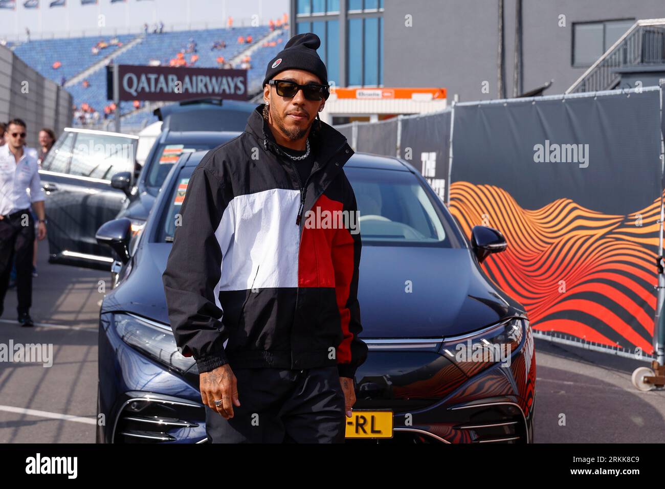 ZANDVOORT, NETHERLANDS - AUGUST 25: Lewis Hamilton of Mercedes-AMG ...