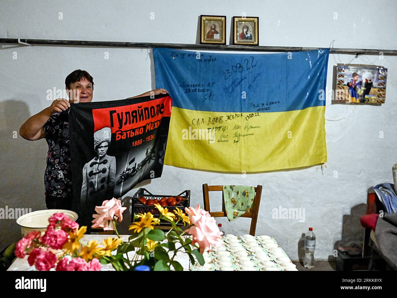 Huliaipole, Ukraine. 22nd Aug, 2023. ZAPORIZHZHIA REGION, UKRAINE ...