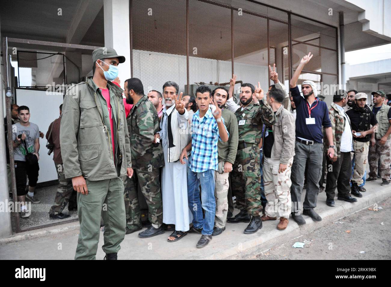 Mutassim gaddafi hi-res stock photography and images - Alamy