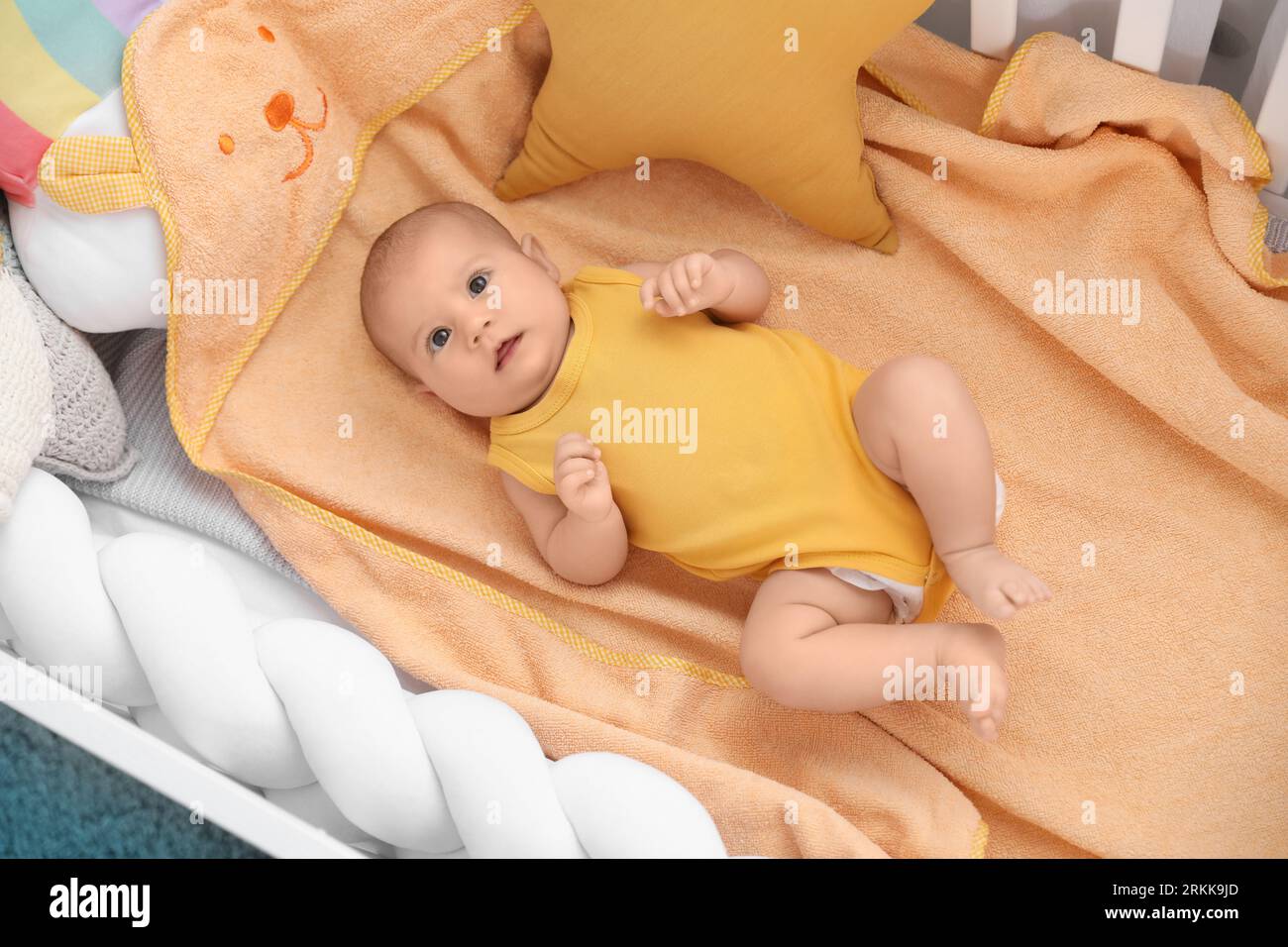 Crib top view hi-res stock photography and images - Alamy