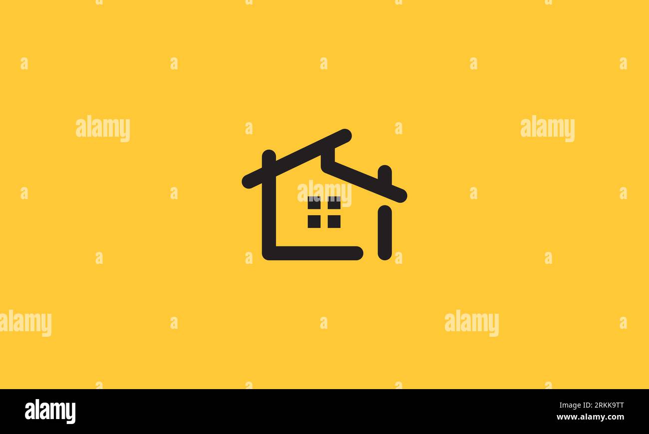 LI homes logo. letter l with i forming house . clean and creative logo ...