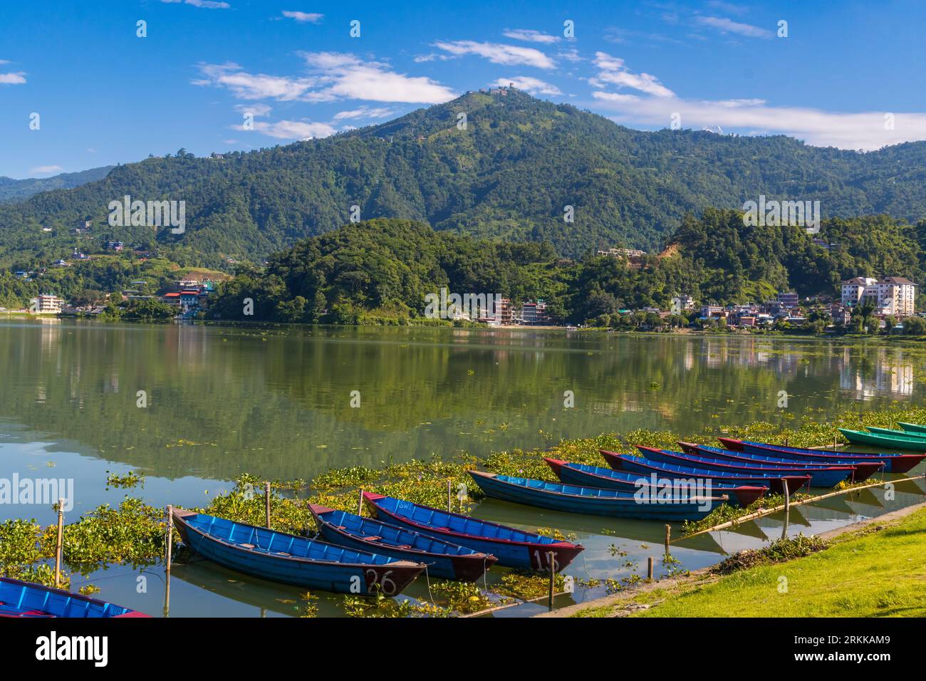 Pokhara lake city hi-res stock photography and images - Alamy