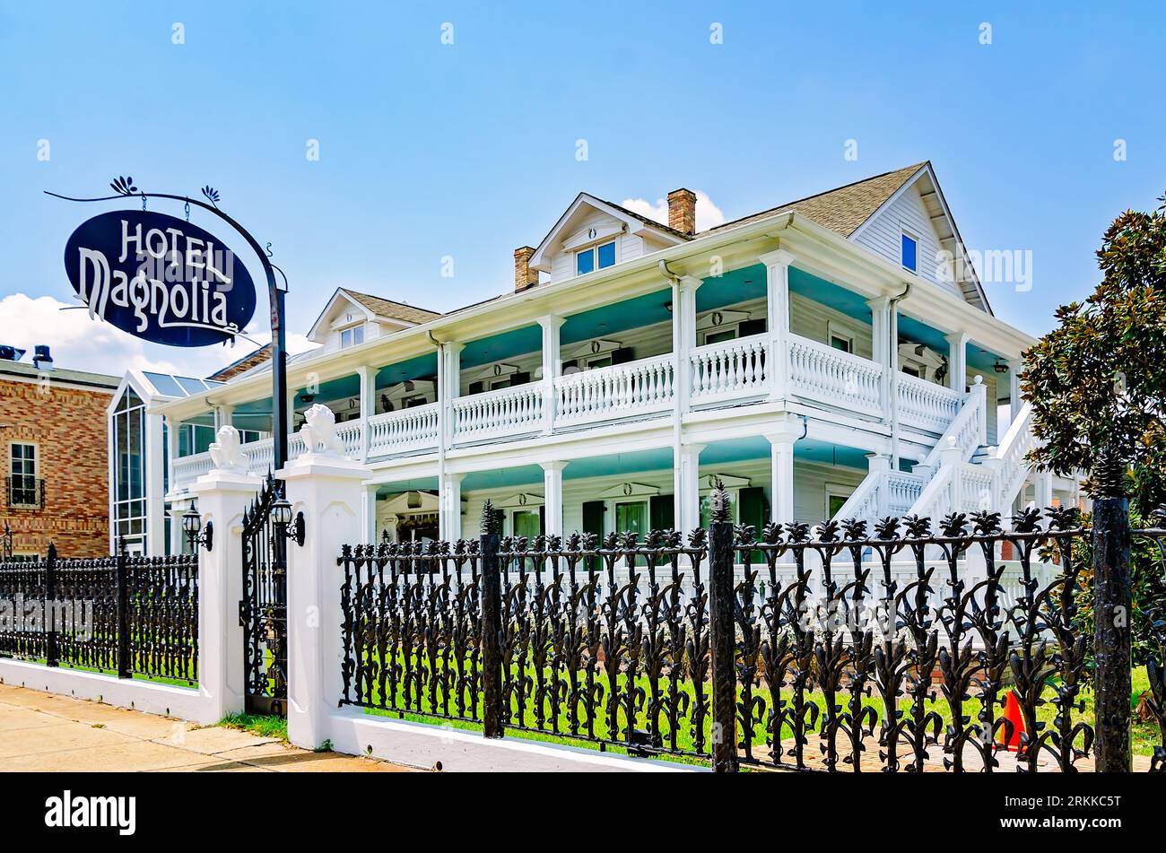 Hotel Magnolia is pictured, Aug. 19, 2023, in Foley, Alabama. Hotel ...