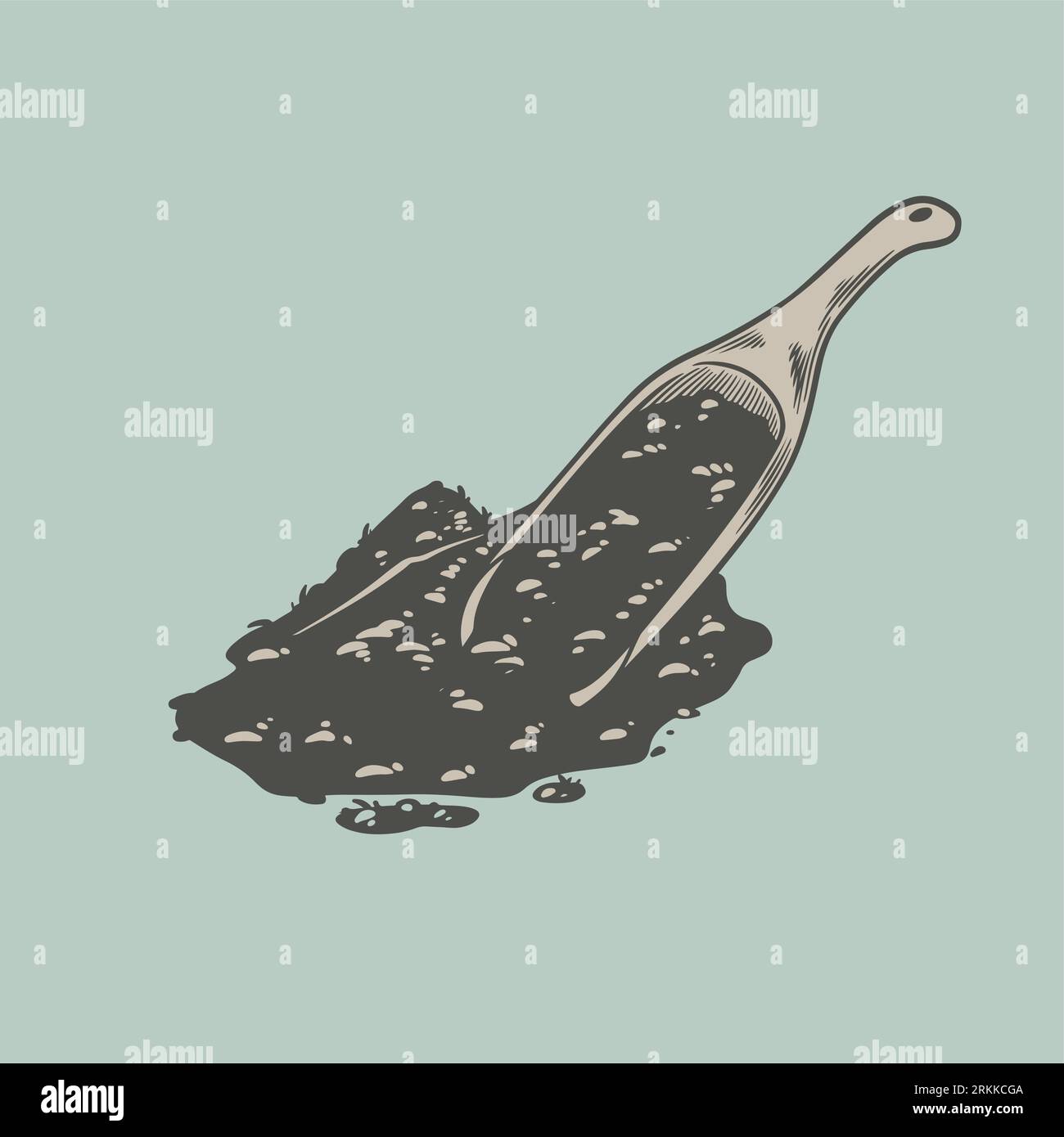 Old herbal engraving Stock Vector Images - Alamy