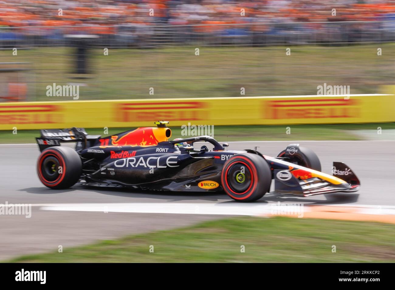 ZANDVOORT, NETHERLANDS - AUGUST 25: Sergio Perez of Oracle Red Bull ...
